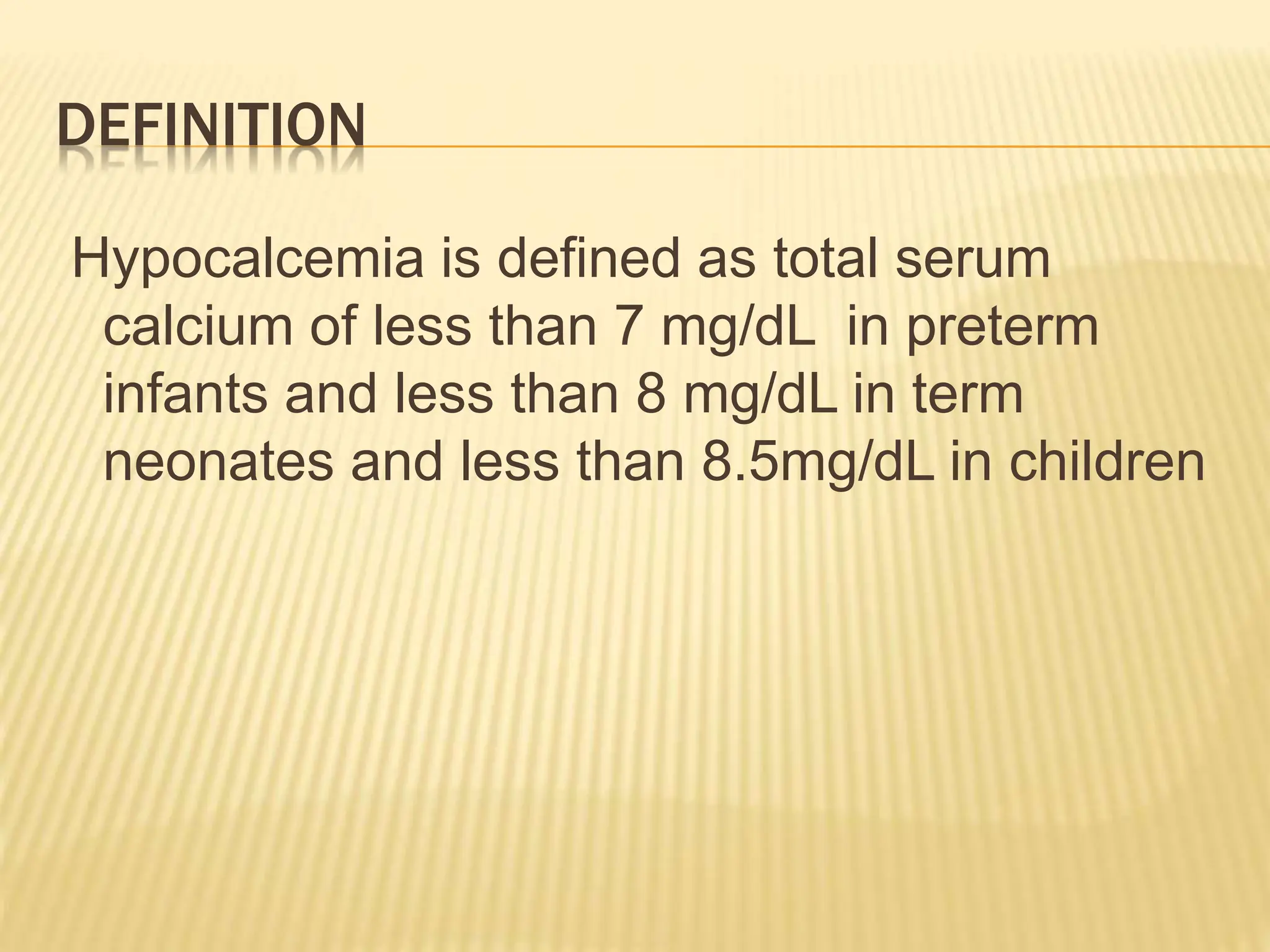 Neonatal HYPOCALCEMIA...............pptx