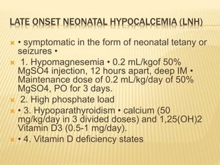 Neonatal HYPOCALCEMIA...............pptx