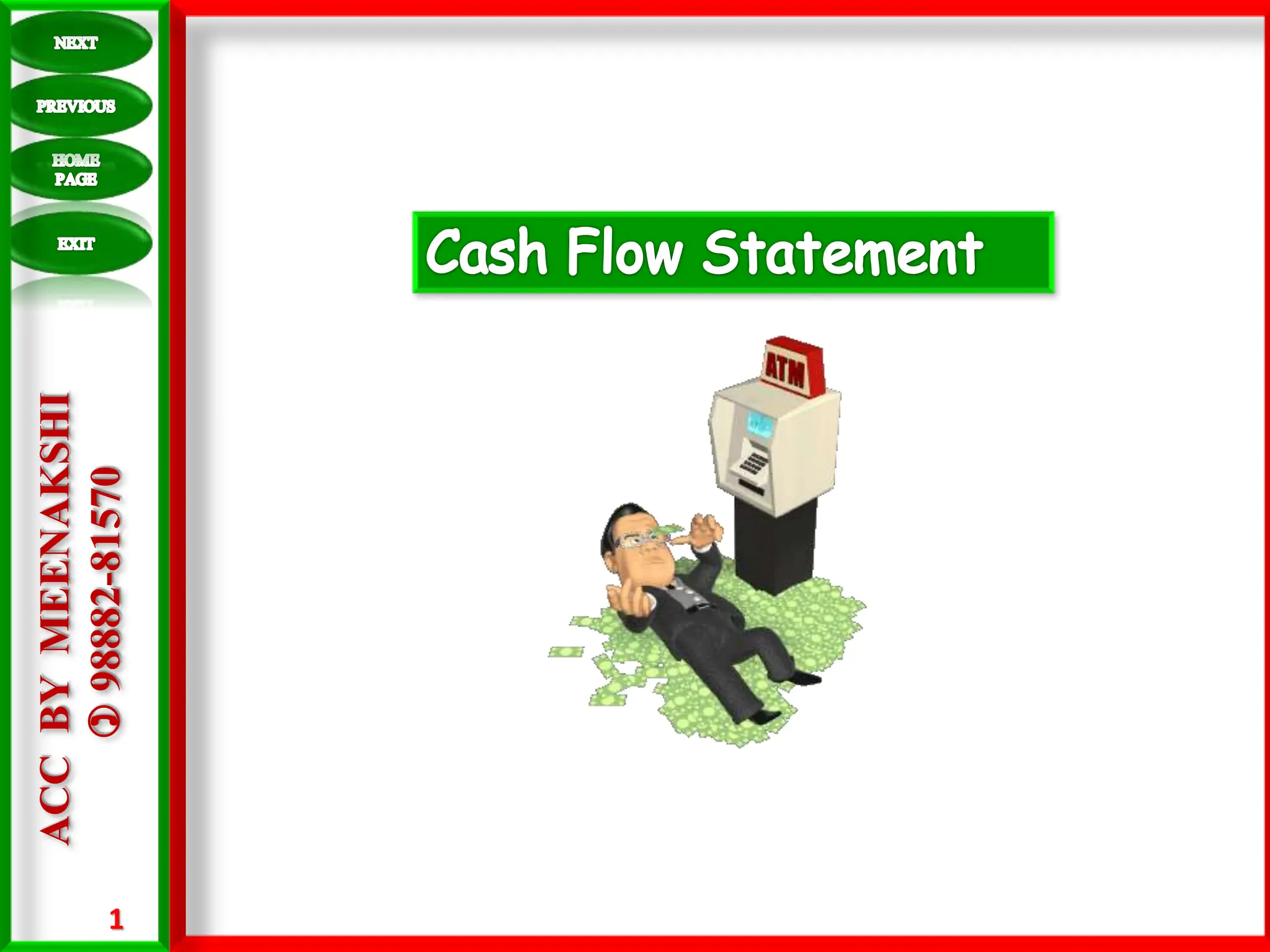 13.CASH FLOW STATEMENT XII CBSE ACCOUNTANCY | PPT