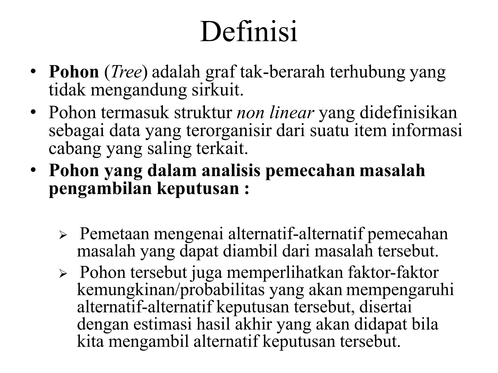 power point struktur data tree atau pohon | PPTX