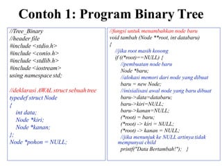 power point struktur data tree atau pohon | PPTX