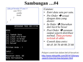power point struktur data tree atau pohon | PPTX
