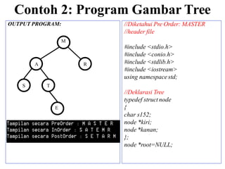 power point struktur data tree atau pohon | PPTX