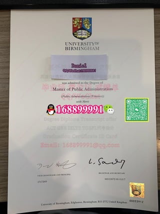 University of Birmingham degree offer diploma Transcript | PDF