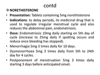 13. Obsteteric drugs presentation for clinical practice | PPT