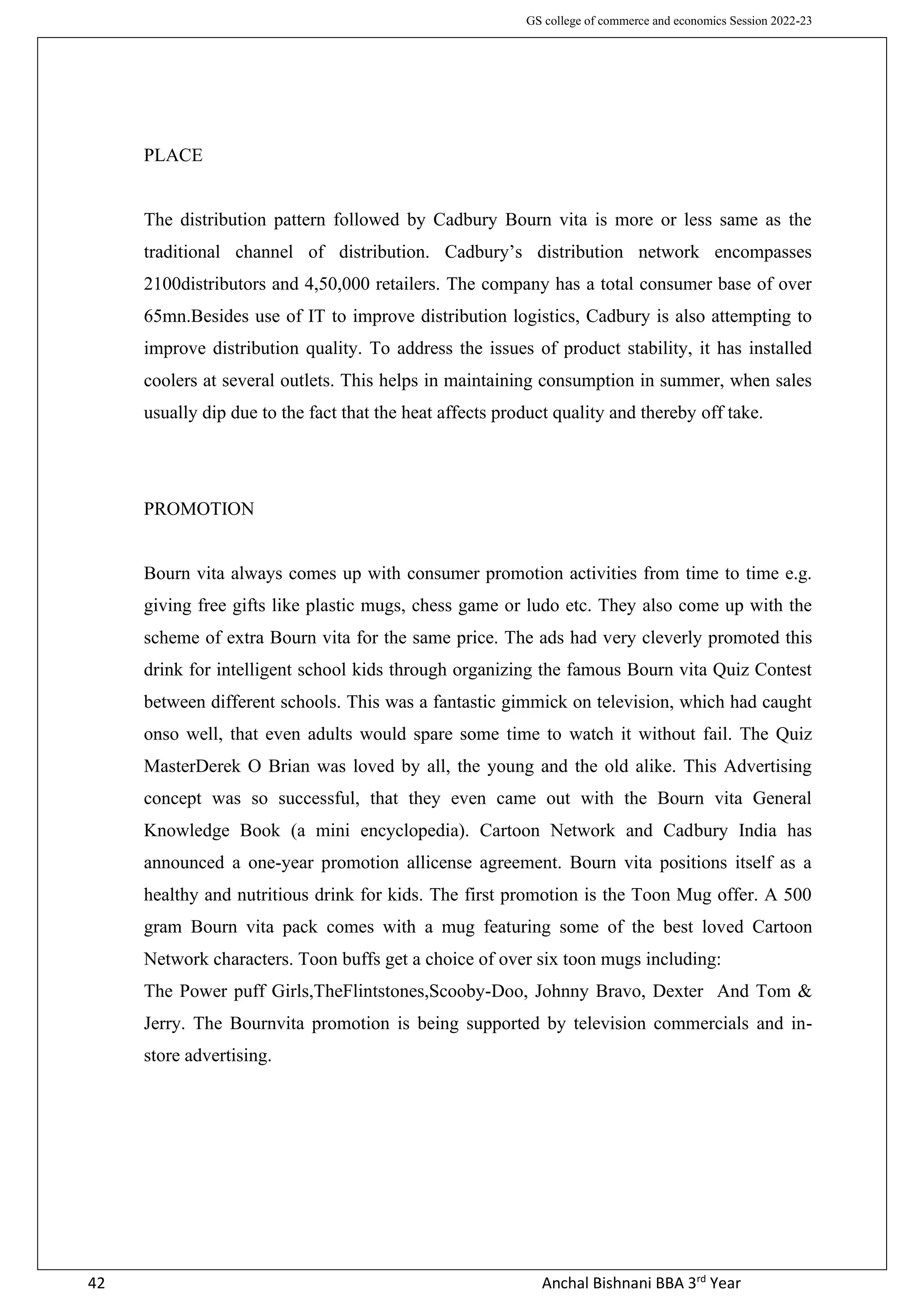 marketing project report with images pdf | PDF