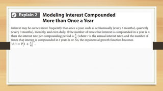 Compound Interest applications and rules | PPT