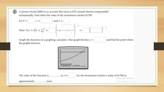 Compound Interest applications and rules | PPT