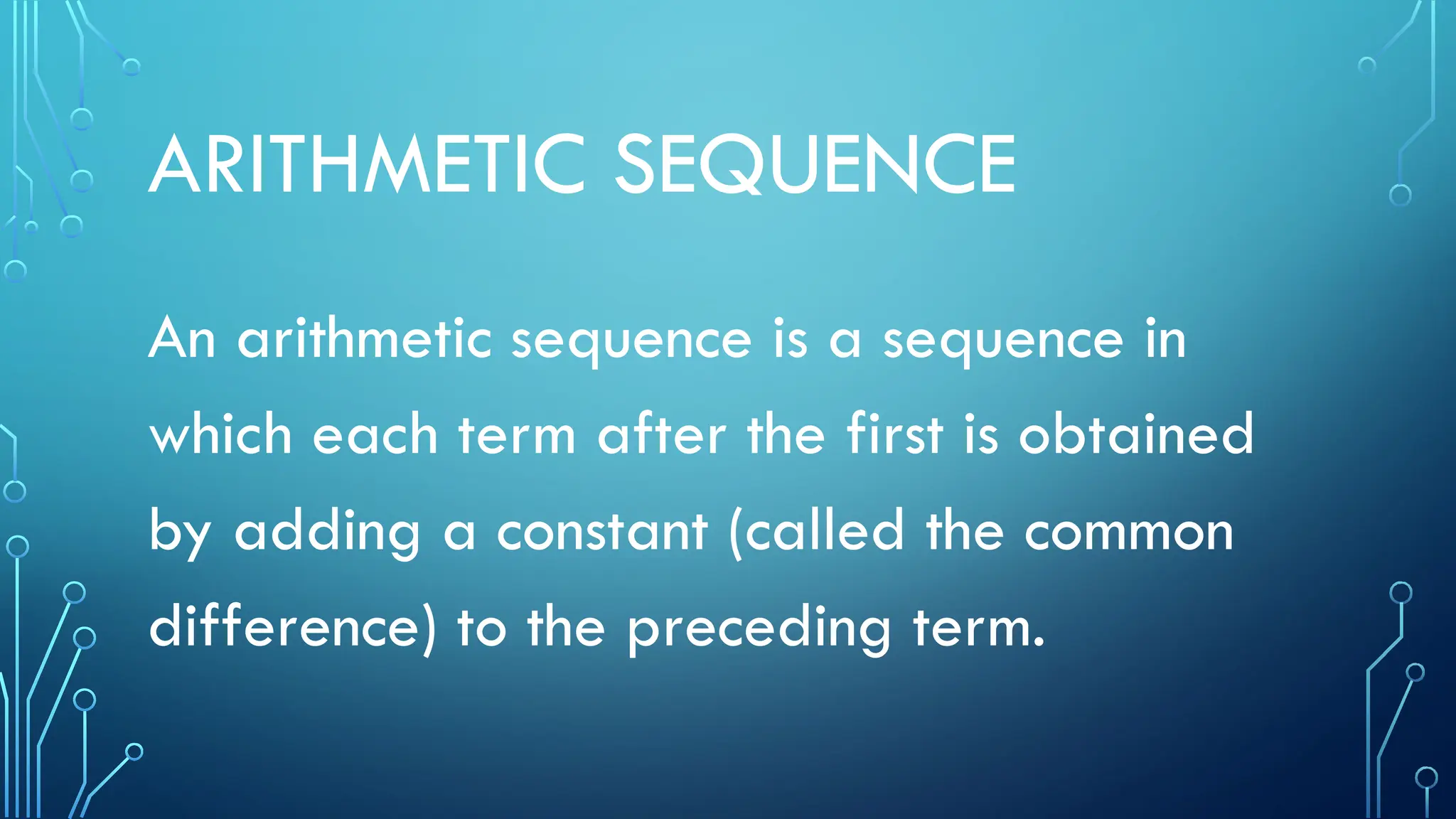 13.sequences-and-series of pre calculuss | PPTX
