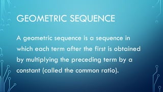 13.sequences-and-series of pre calculuss | PPTX