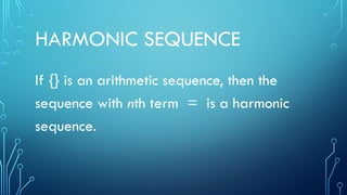 13.sequences-and-series of pre calculuss | PPTX