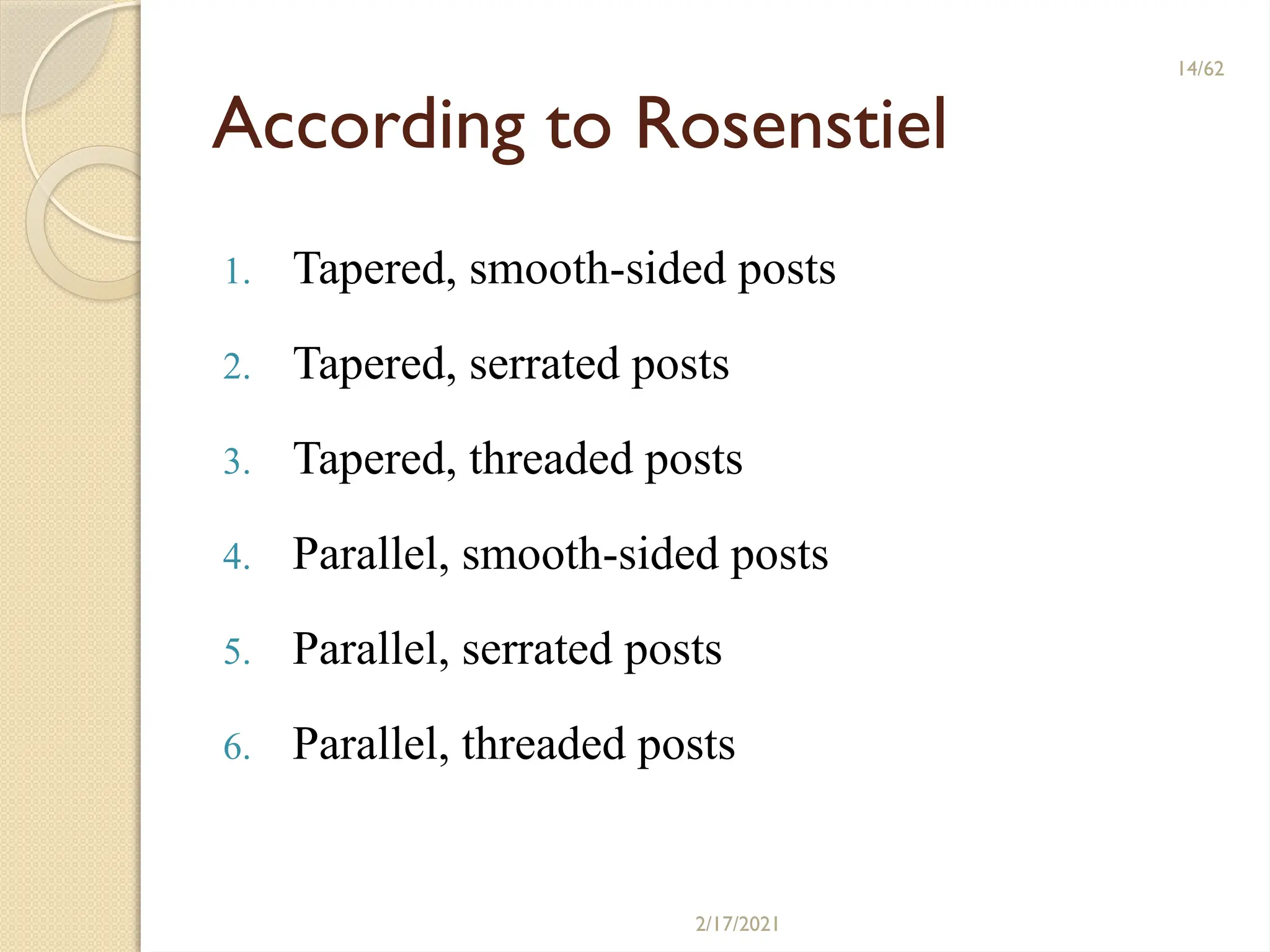 PROSTHODONTIC MANAGEMENT OF ENDODONTICALLY TREATED TEETH | PPTX