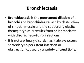 CHRONIC OBSTRUCTIVE PULMONARY DISEASE 🫁 | PPTX