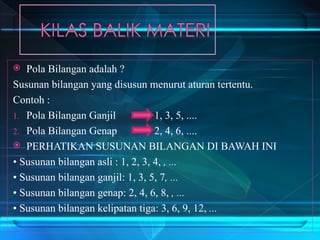 Materi Pemecahan Operasi Hitung kelas X.ppt