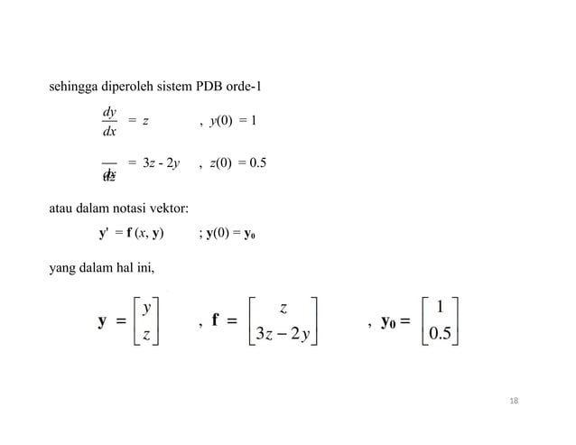 13. Solusi Persamaan Diferensial Biasa (Bagian 2).pptx
