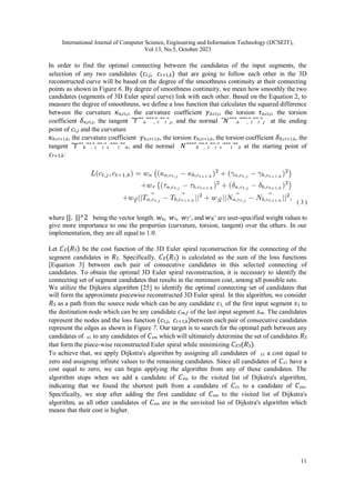 PIECEWISE RECONSTRUCTION OF 3D EULER SPIRALS FROM PLANAR POLYGONAL CURVES | PDF