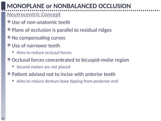 13.1. Occlusion for complete dentures.pptx