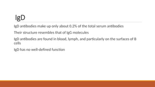 13. Types of Immunoglobulins and their specificity.pptx