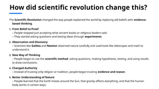 1. Scientific Revolution 123presentation | PPTX