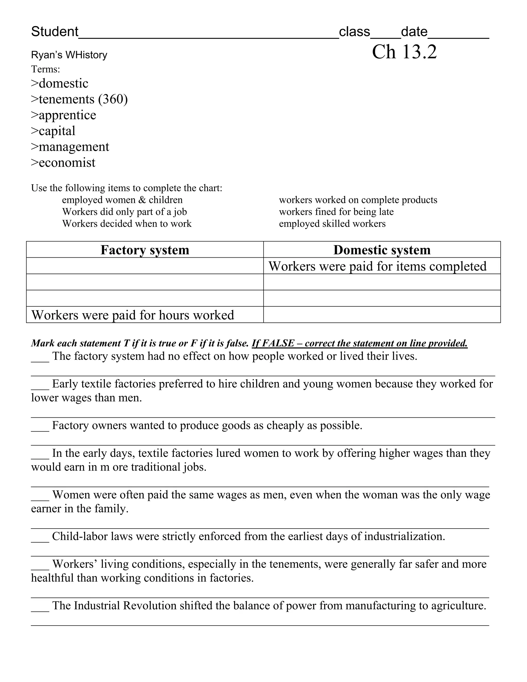 13.2 activity sheet | PDF