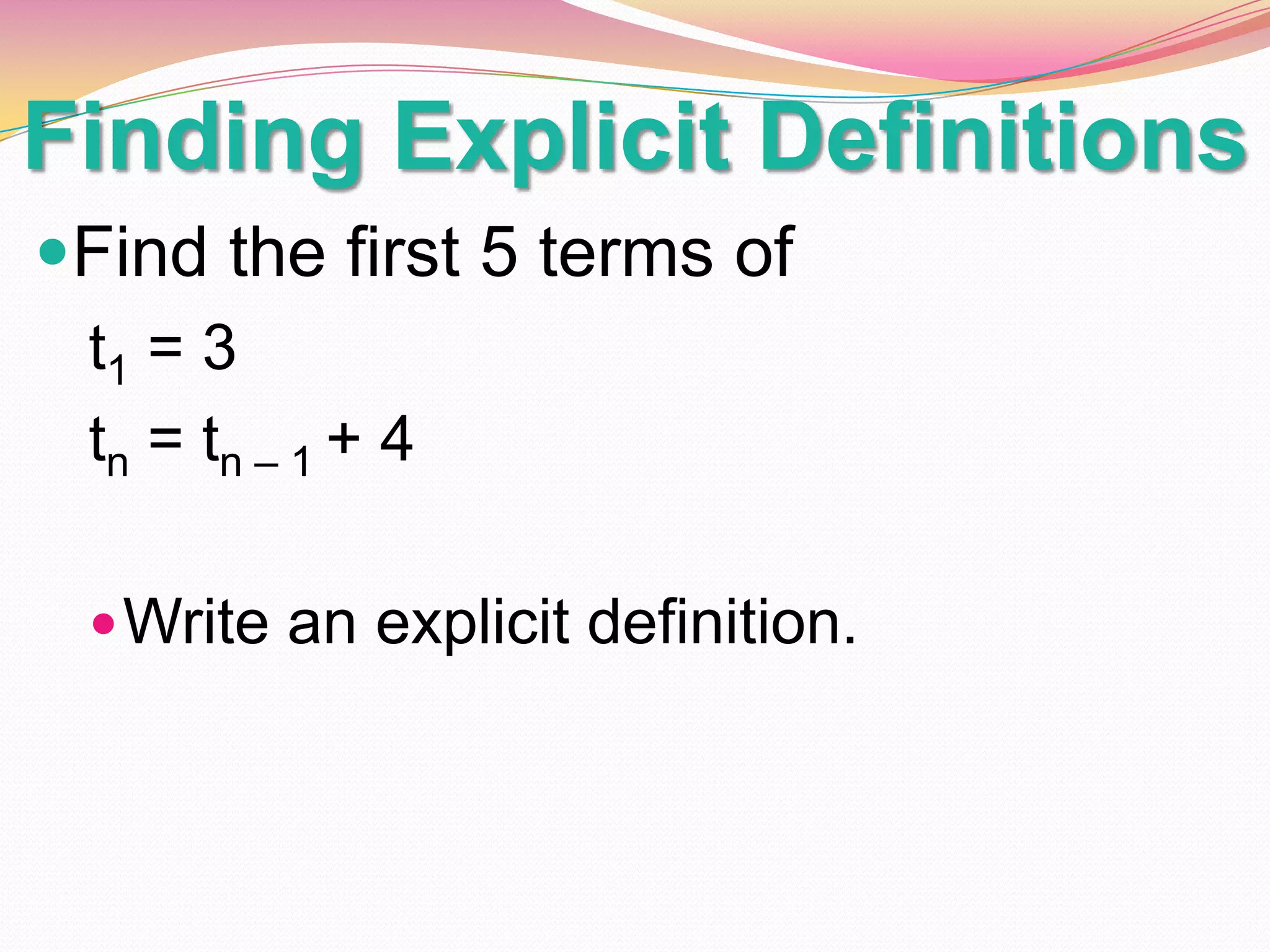 13 2 recursive definitions | PPTX