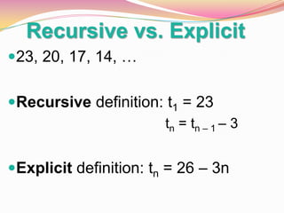 13 2 recursive definitions | PPTX