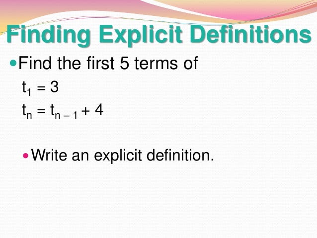 13 2 Recursive Definitions