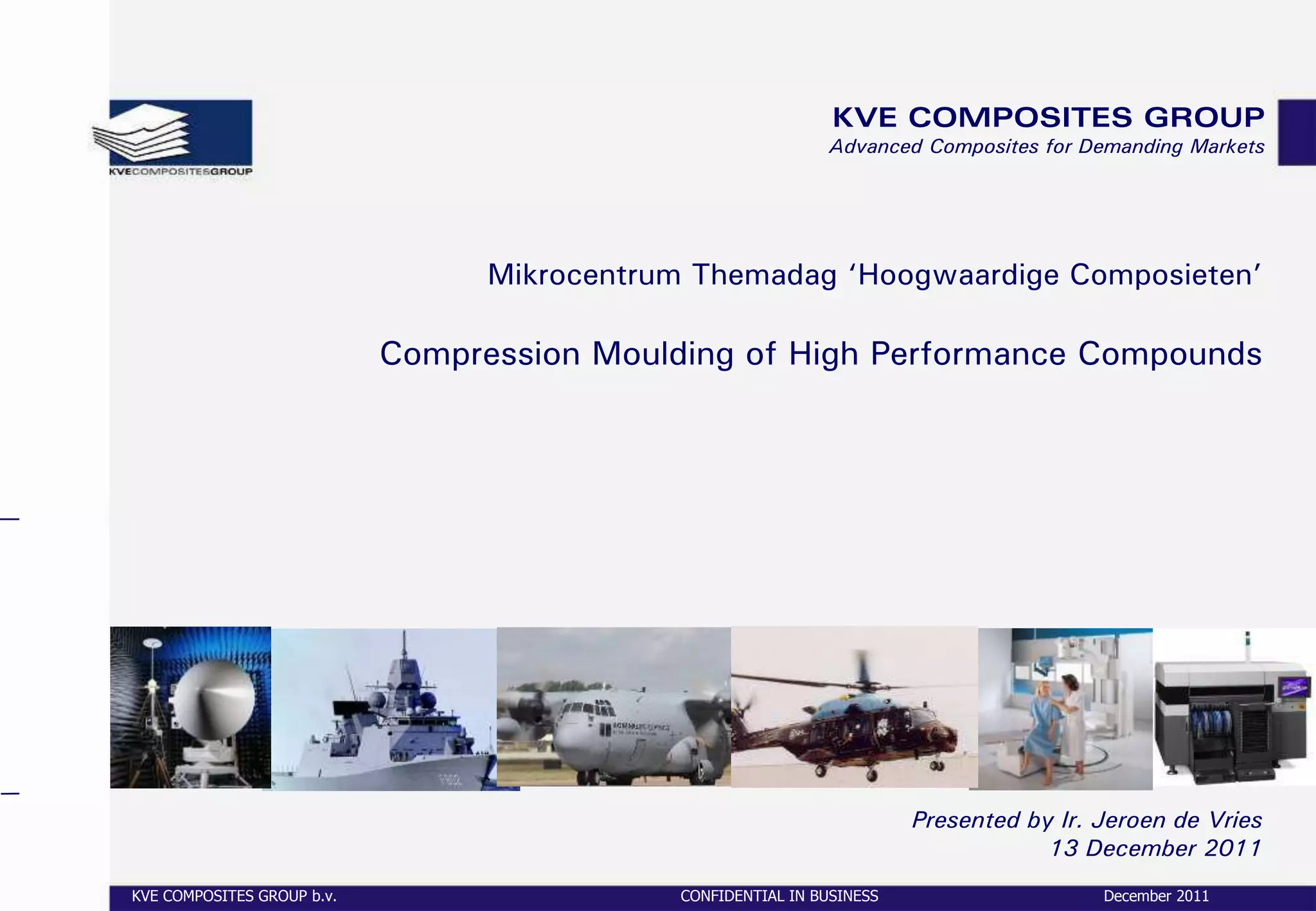 Jeroen de Vries - KVE Composites Group | PDF
