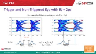 MIPI DevCon Taipei 2019: Study on the Influence of Random Jitter to the ...