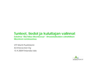 Ilmastotalkoot: Martti Puohiniemi | PDF