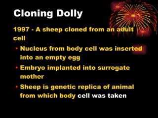 13 4 applications of genetic engineering | PPT