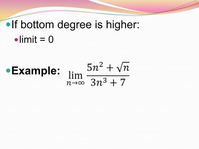 13 4 limits of infinite sequences | PPTX