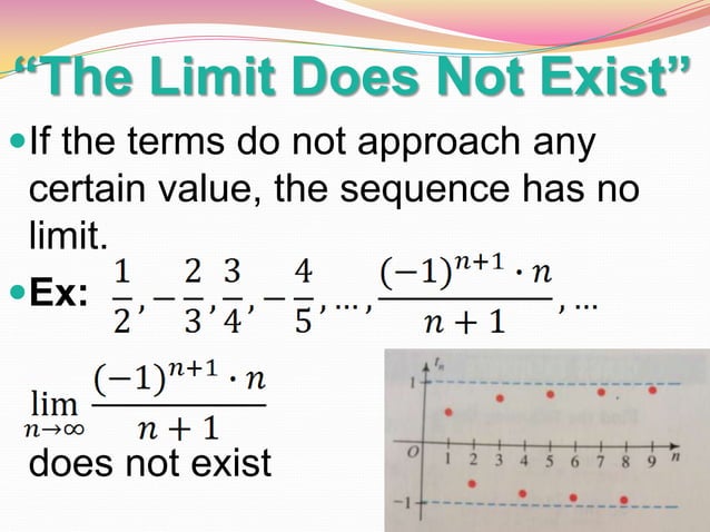 13 4 limits of infinite sequences | PPT