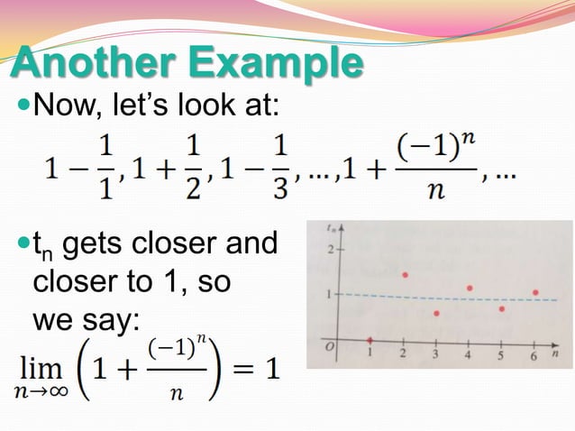 13 4 limits of infinite sequences | PPTX