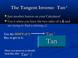 13 4 tangent ratio lesson | PPT