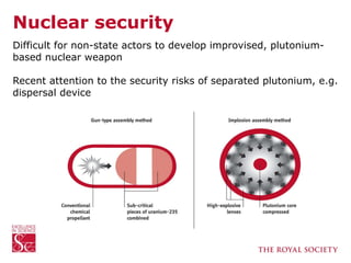 Plutonium management in a nuclear renaissance | PPT
