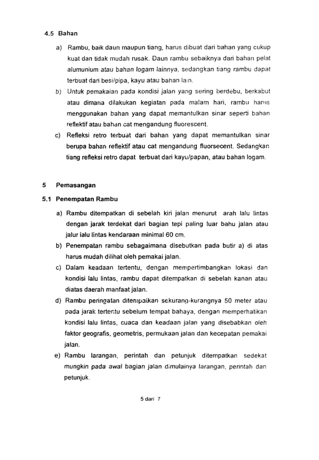 13 6351-2000-rambu-rambu-jalan-di-area-pertambangan | PDF