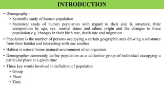 Demography | PPT