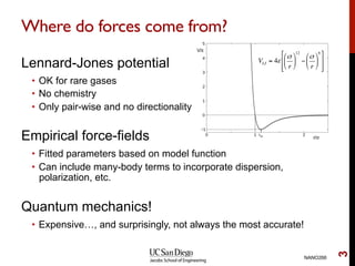 NANO266 - Lecture 13 - Ab initio molecular dyanmics | PPT