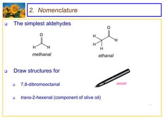 13 aldehydes-and-ketones | PPTX