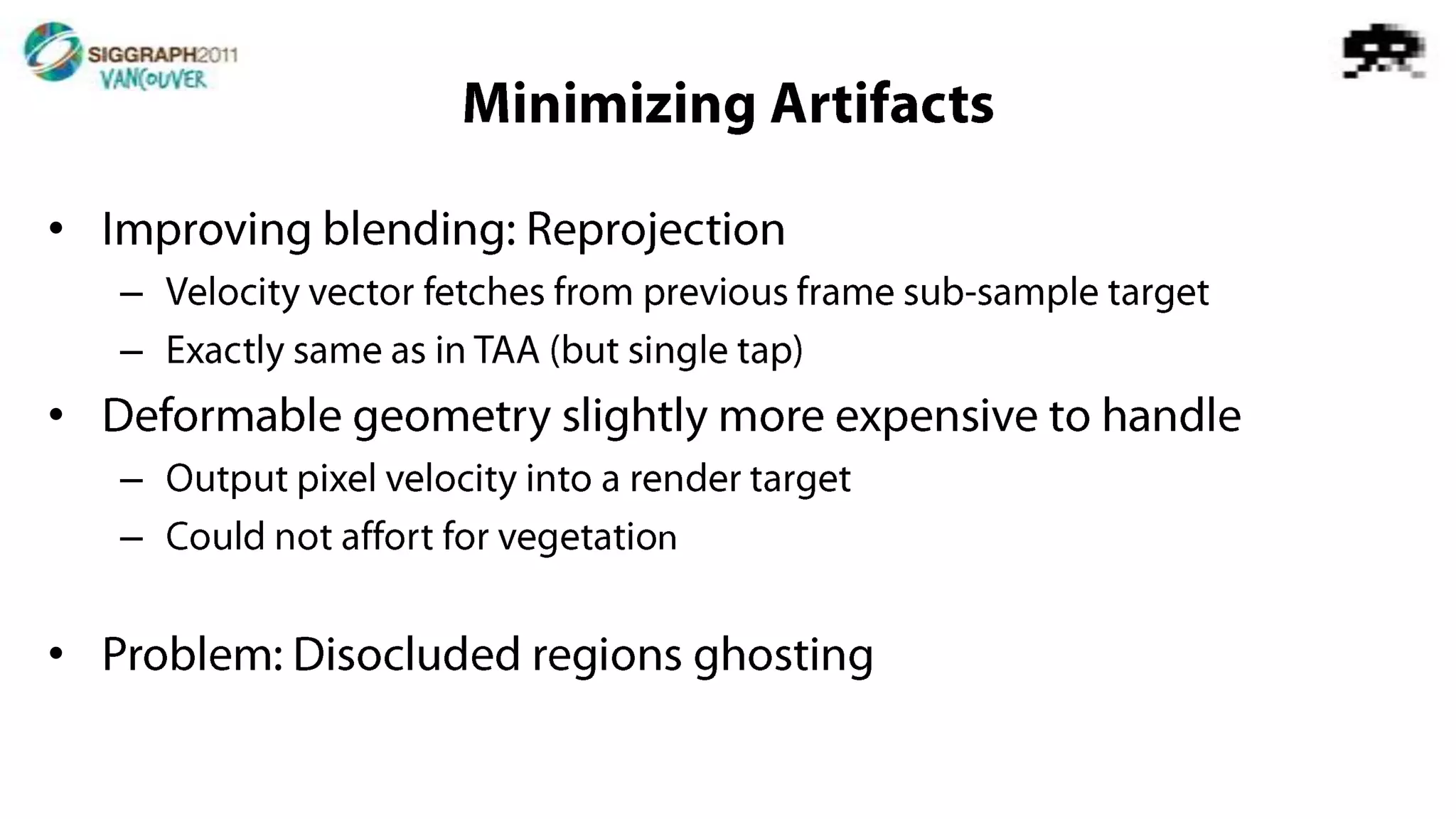 Anti-Aliasing Methods in CryENGINE 3 | PPTX