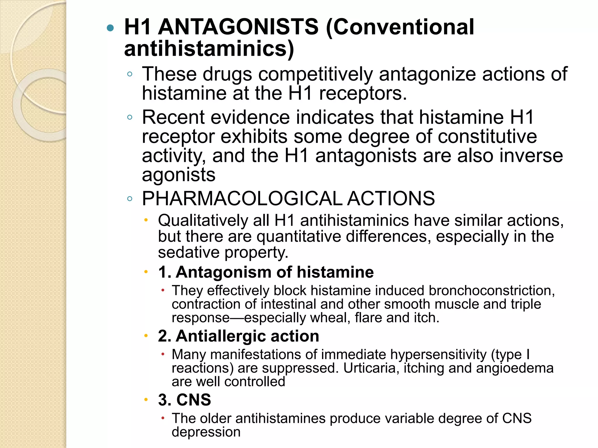 Antihistamines | PPTX