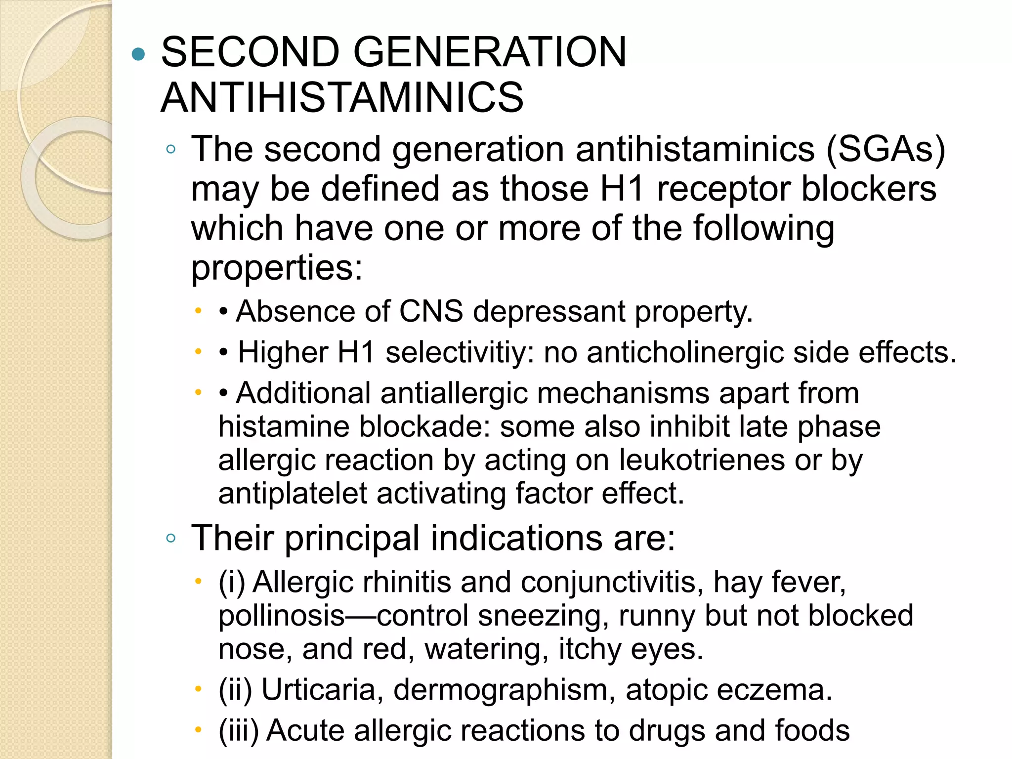 Antihistamines | PPTX