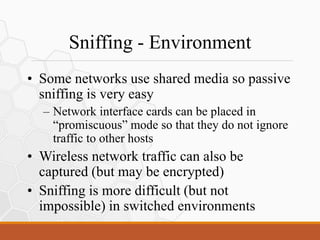 Address Resolution Protocol Cache Poisoning | PPT