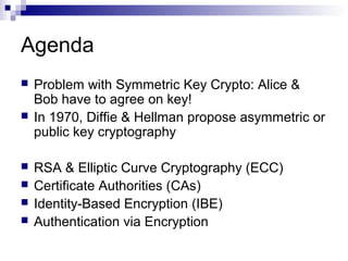 13 asymmetric key cryptography | PPT