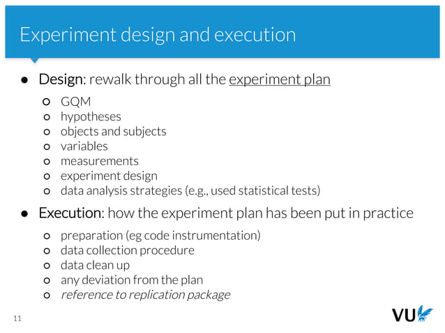 [13 - B] Experiment reporting | PPT