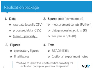 [13 - B] Experiment reporting | PDF