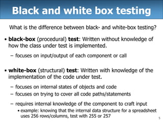 black box and white box testing .ppt