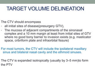 Ca Maxilla - Radiation Therapy | PPTX