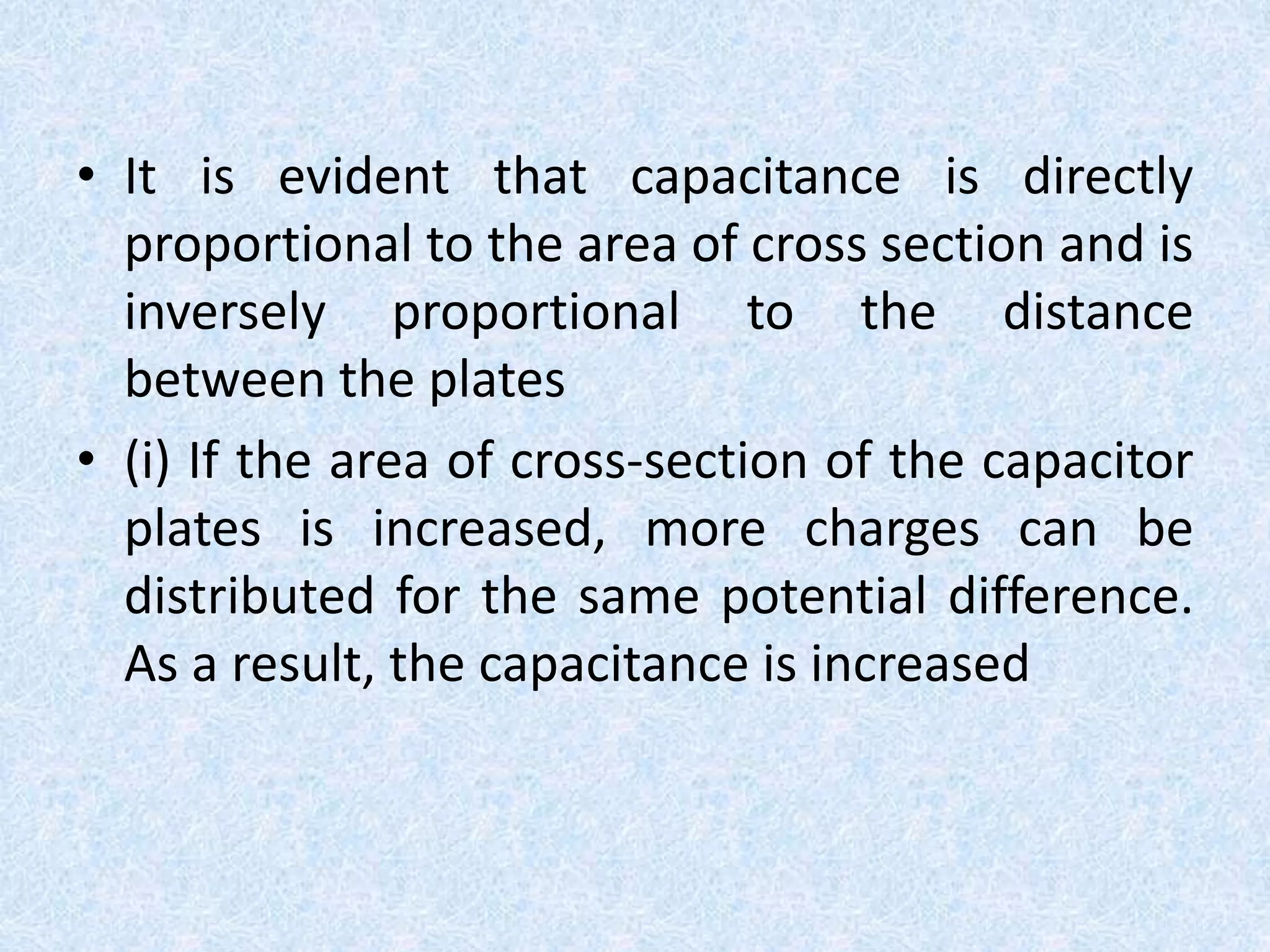 CAPACITORS AND CAPACITANCE | PPTX